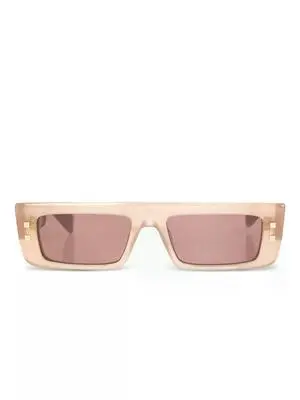 Balmain Square-frame Sunglasses - Neutrals