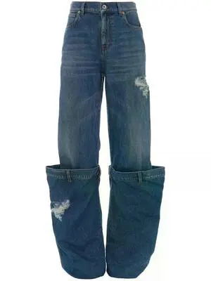Jw Anderson Distressed Jeans For Men