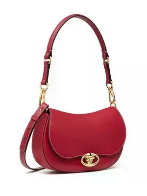 Valentino Garavani Small Ohval Shoulder Bag - Red