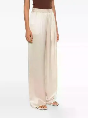 Eleventy Plain Silk Trousers