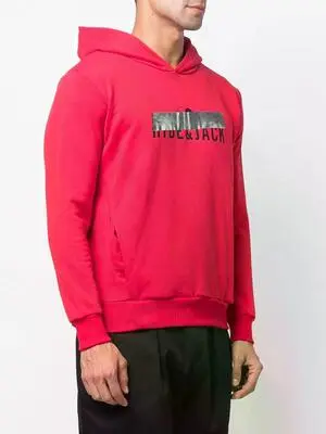 HIDE&JACK Cotton Hoodie With Logo Detail