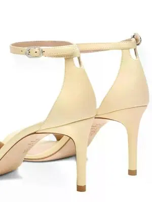 STUART WEITZMAN Round-toe Heeled Pumps - Yellow