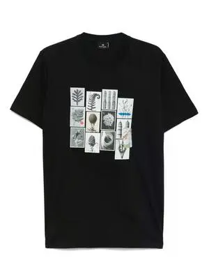 Paul Smith Graphic-print T-shirt - Black