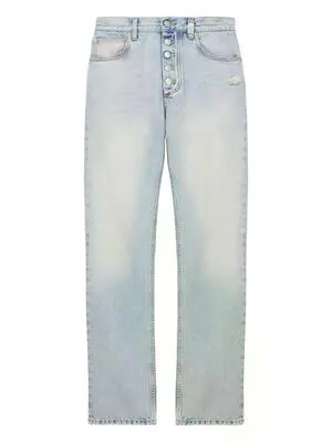 Alexander Mcqueen Button Detailed Jeans For Men