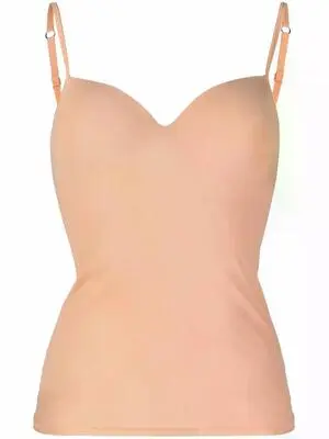 Hanro Sweetheart-neck Underwired Camisole - Neutrals