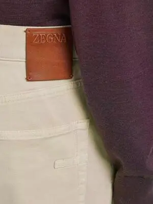 Zegna Roccia Slim-fit Jeans - Neutrals