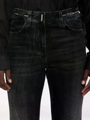 Givenchy Bootcut Jeans With Logo Plaque