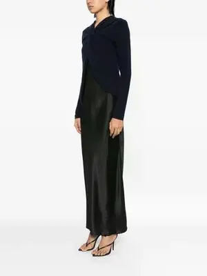 Christopher Esber Cashmere Twist Front Dress