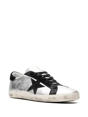 GOLDEN GOOSE Super-star Distressed Sneakers