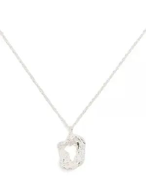 LOVENESS LEE D Alphabet Pendant Necklace - Silver