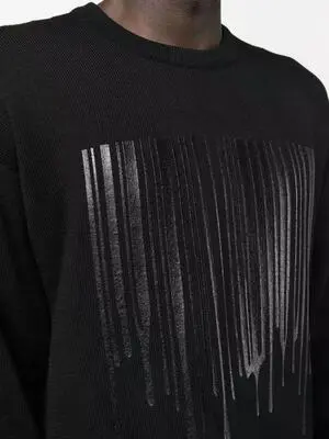 VTMNTS Logo-print Knit Sweater