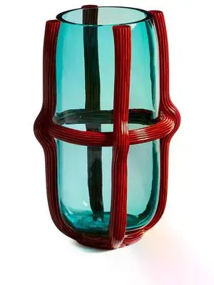 CASSINA Sestiere Glass Vase - Blue