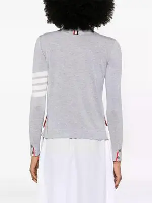 Thom Browne 4-bar Cotton Shirt - Grey