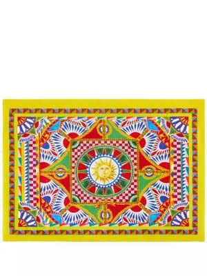 Dolce & Gabbana Placemat-napkin Set - Yellow
