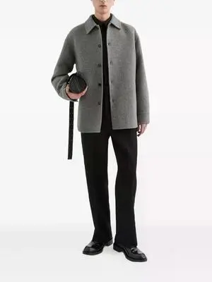 JIL SANDER Wool Jacket - Grey