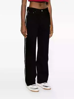 Amiri Crystal Stripe Jeans