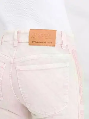 Stella McCartney Logo Tape Slim Jeans