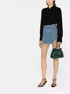 Valentino Garavani Silk Georgette Blouse - Black