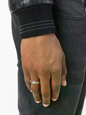 Emanuele Bicocchi Hammered Band Ring