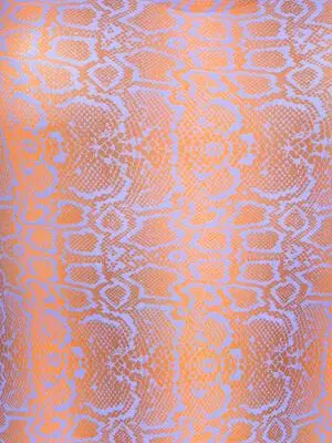 AMIR SLAMA Python Print Swimsuit