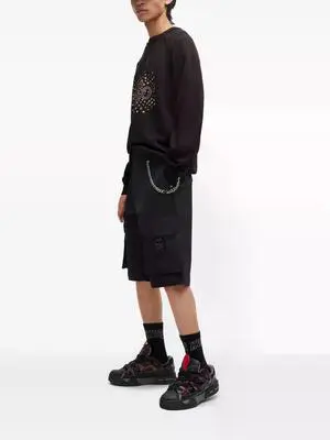 Hugo Logo-studded Cotton Sweatshirt