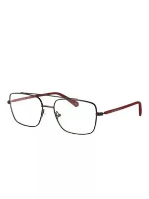 Calvin Klein Rectangle-frame Eyeglasses - Red