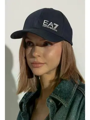 EA7 Logo-print Baseball Cap