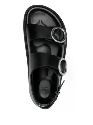 AMI Paris Leather Sandals