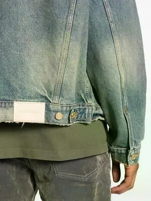 PURPLE BRAND P027 Oversized Denim Jacket