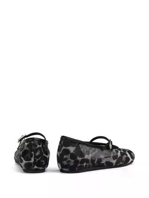 LE SILLA Danielle Leopard-print Ballerina Flats