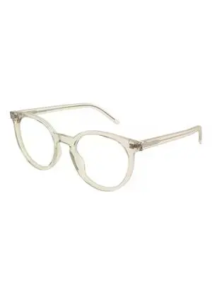 Saint Laurent Round-frame Glasses - Grey