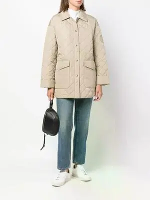 Tommy Hilfiger Quilted Button-up Coat