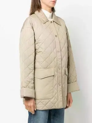 Tommy Hilfiger Quilted Button-up Coat