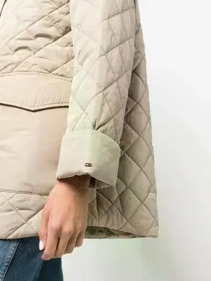 Tommy Hilfiger Quilted Button-up Coat