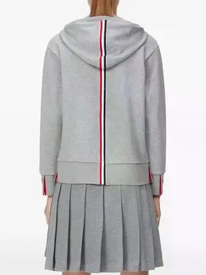 Thom Browne Rwb-stripe Cotton Hoodie