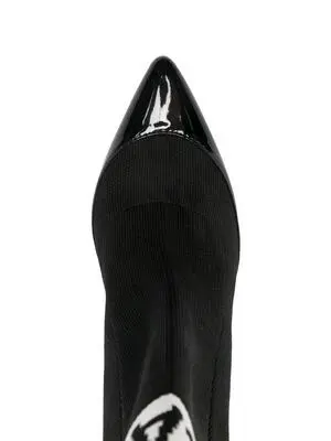 Just Cavalli Intarsia-logo Ankle Boots