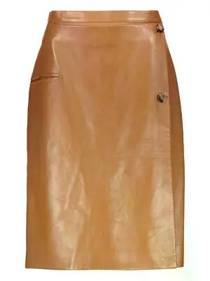 Burberry Leather Skirts