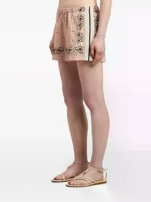 Palm Angels Paisley-print Track Shorts