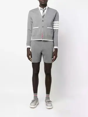 Thom Browne 4-bar Striped Cardigan