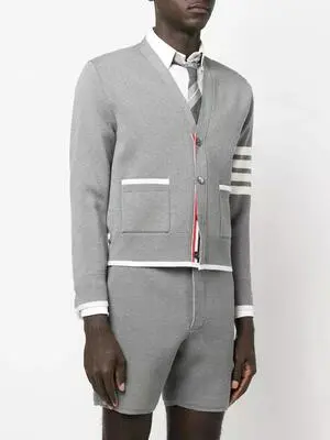 Thom Browne 4-bar Striped Cardigan