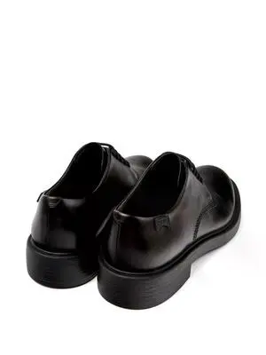 Camper Dean Leather Derby Shoes - Black