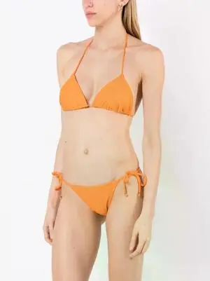 AMIR SLAMA Self-tie Triangle Bikini