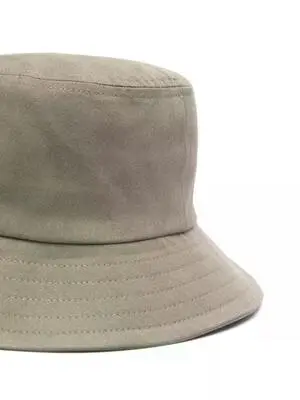 AMI Paris De Coeur-embroidery Bucket Hat