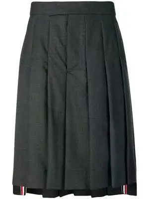 Thom Browne Classic-rise Pleated Skirt