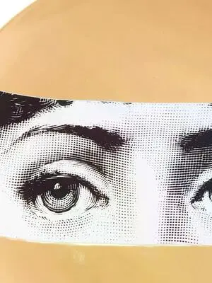 FORNASETTI Tema E Variazioni Wall Plate - Metallic