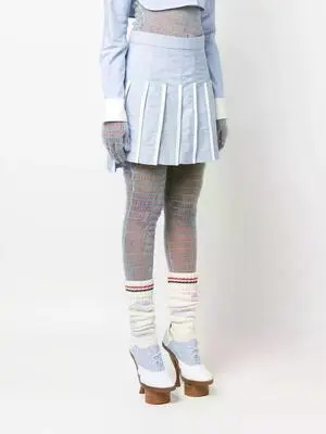 Thom Browne Pleated High-waist Skirt