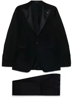 Tagliatore Virgin Wool Suit - Blue