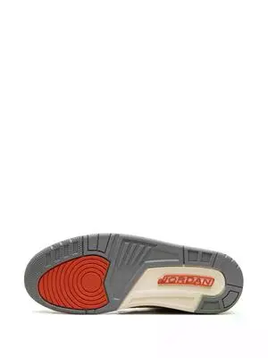 JORDAN Air 3 Retro Georgia Peach Sneakers - White