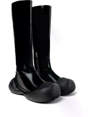 Camper Caramba Round-toe Leather Boots