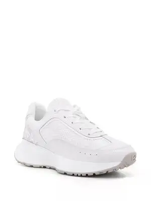Michael Kors Monogram-panel Leather Sneakers